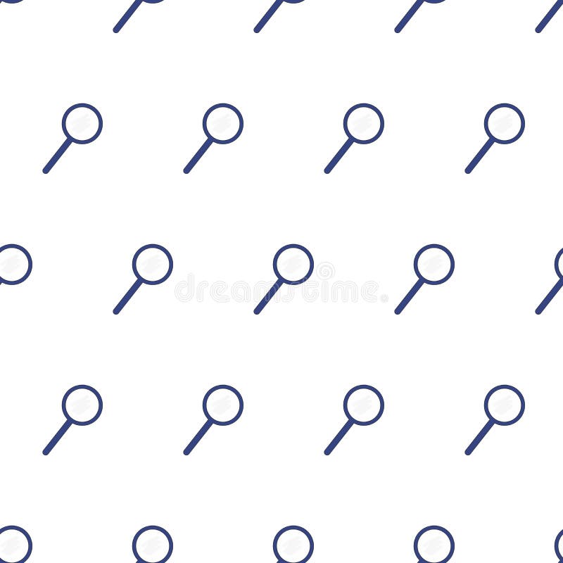 Seamless Pattern Magnifying Glass. Suitable for Backgrounds, Cards and ...