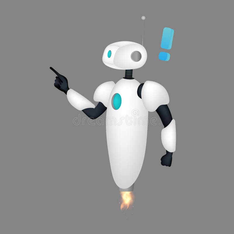 Android Robot Pointing You Stock Illustrations – 12 Android Robot ...