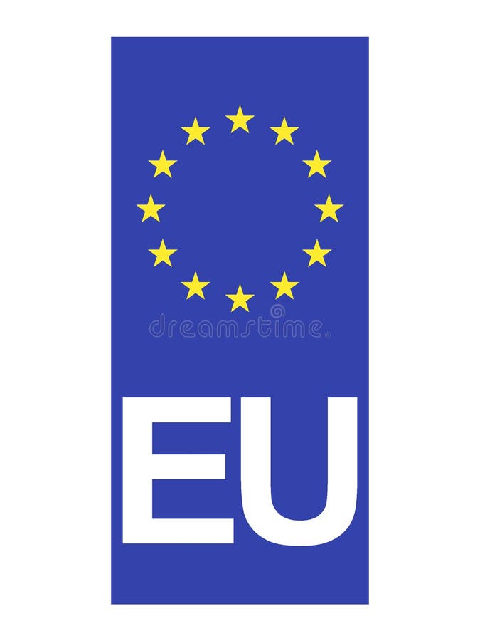 EU Flag and Symbol stock vector. Illustration of leaf - 144296276
