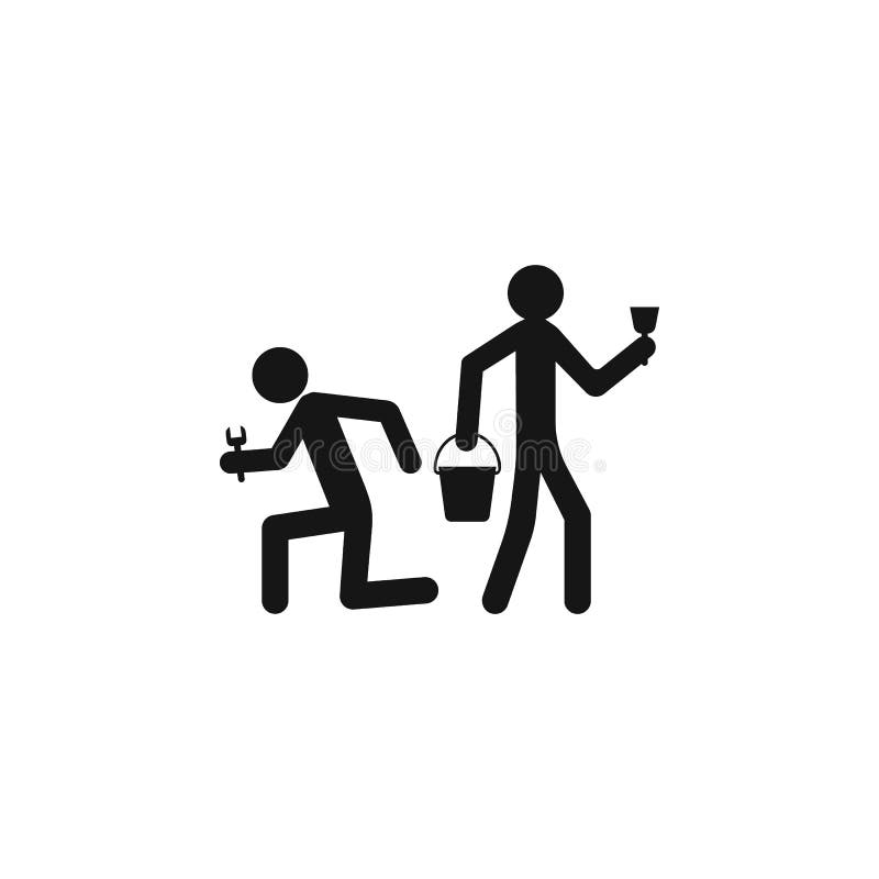 Vector Illustration of Expert Construction Workers Working on the ...