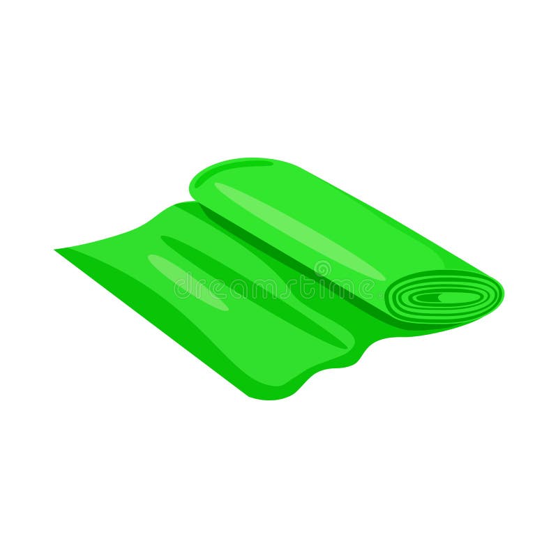 Vector Design of Fabric and Roll Symbol. Set of Fabric and Cloth Stock ...