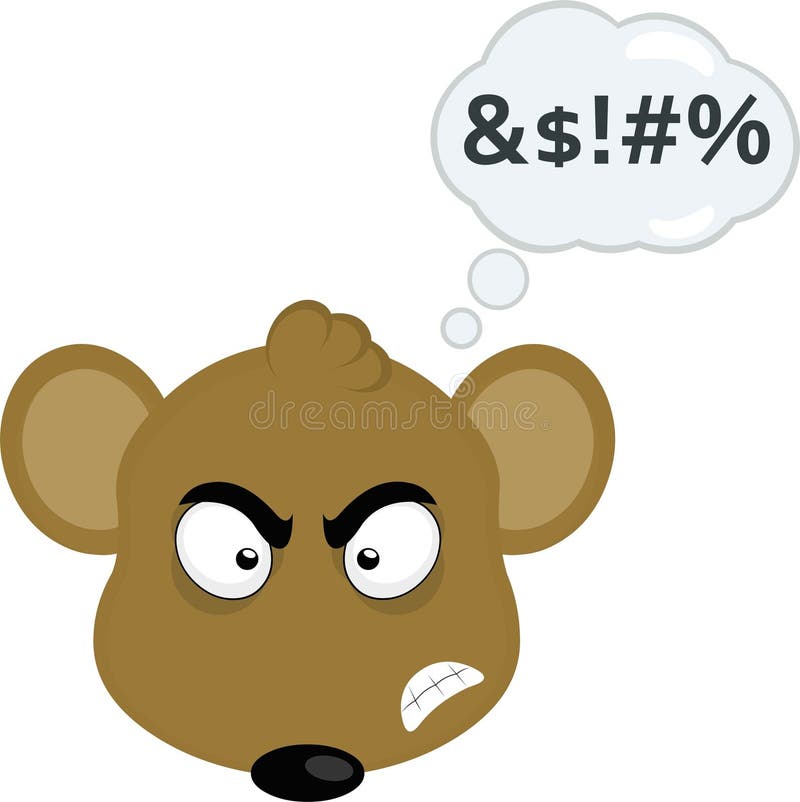 Angry Cartoon Mouse Stock Illustrations – 817 Angry Cartoon Mouse Stock ...
