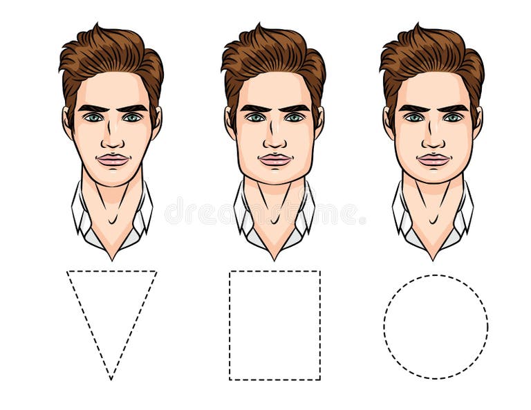 Types Face Shape Stock Illustrations – 841 Types Face Shape Stock ...
