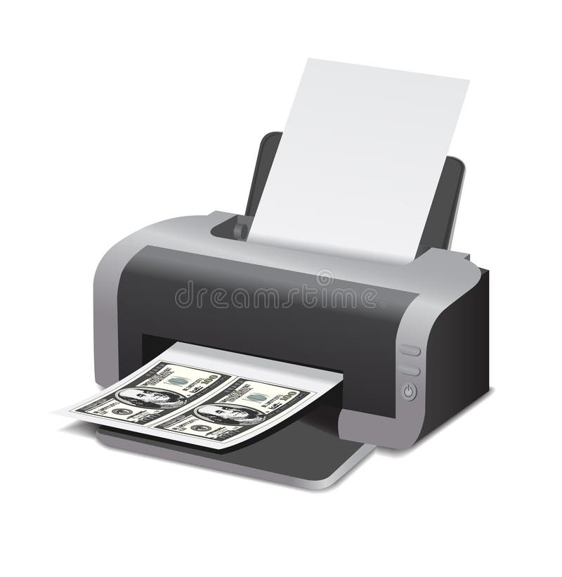 Vector Illustration Fake Dollars Stock Vector - Illustration of forgery ...