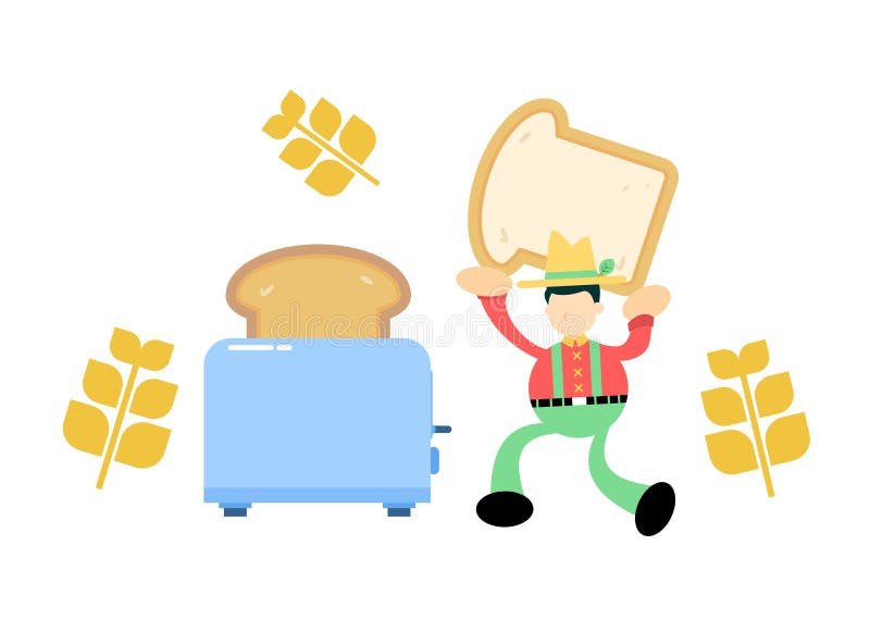 Cartoon Bread Maker Man Stock Illustrations – 59 Cartoon Bread Maker ...