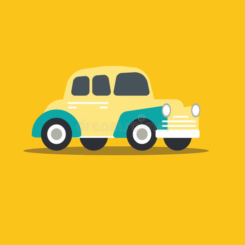 Vector Illustration Fast Car Stock Illustration - Illustration of ...