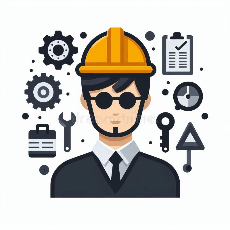 Engineering Excellence: Tools of the Trade Stock Illustration ...
