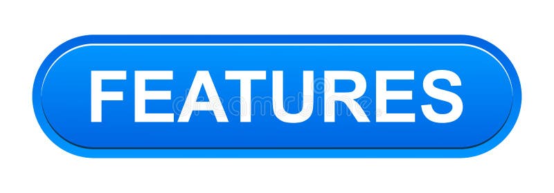 Features button stock vector. Illustration of advertising - 119574037