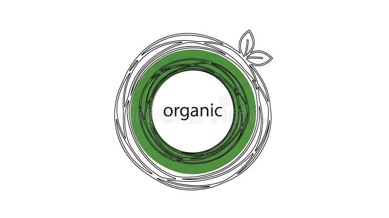 Stylized Organic Label Stock Illustrations – 6,184 Stylized Organic ...