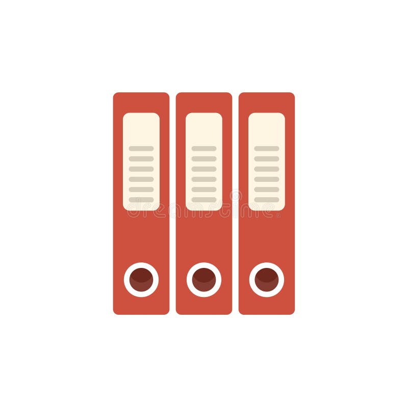 Three Red Office Folders Standing Upright in Vertical Position Stock ... Three Red Office Folders Standing Upright in Vertical Position Stock ...