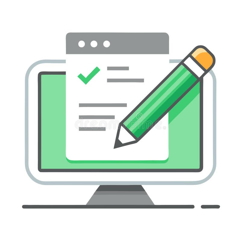 Online Checklist Stock Illustrations – 23,081 Online Checklist Stock ...