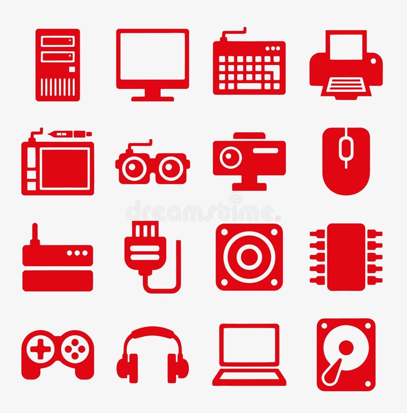 Computer Tower Monitor Stock Illustrations – 2,801 Computer Tower ...