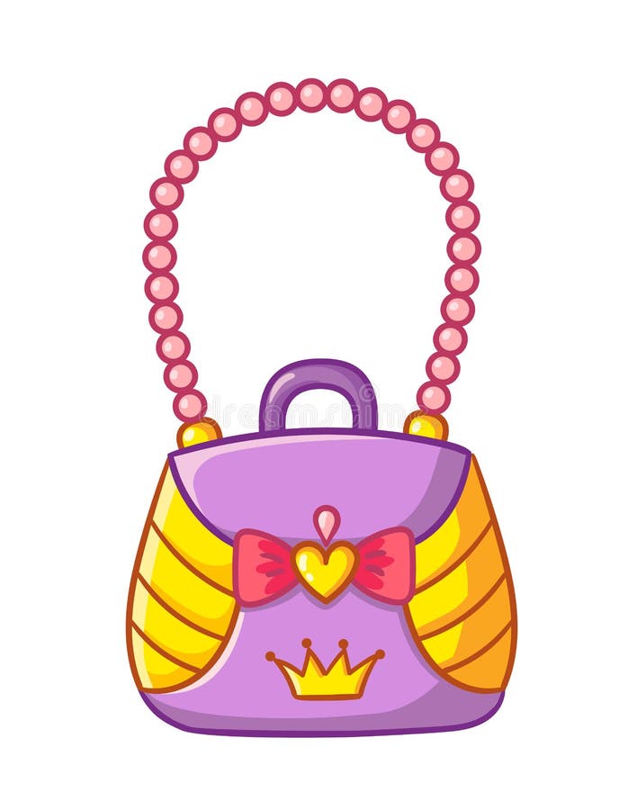 Vector Illustration with Female Doll Handbag. Nice Accessory for the ...