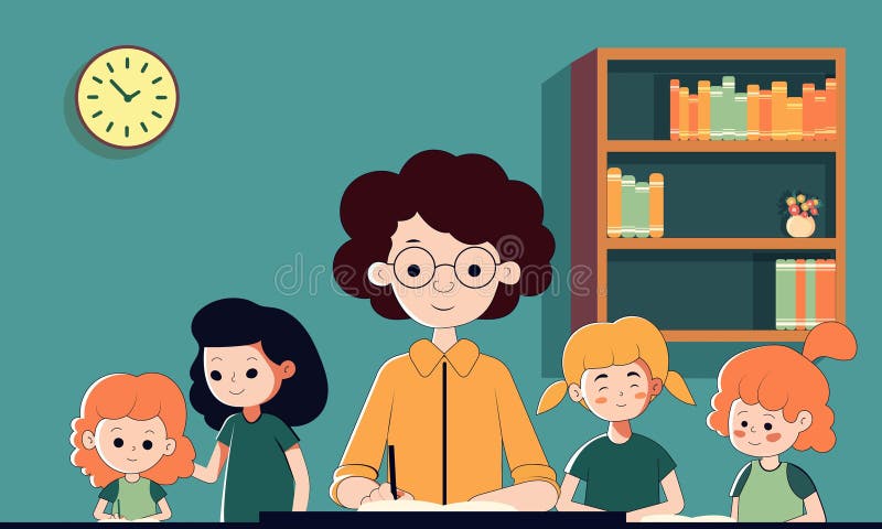 Classroom Discipline Stock Illustrations – 646 Classroom Discipline ...