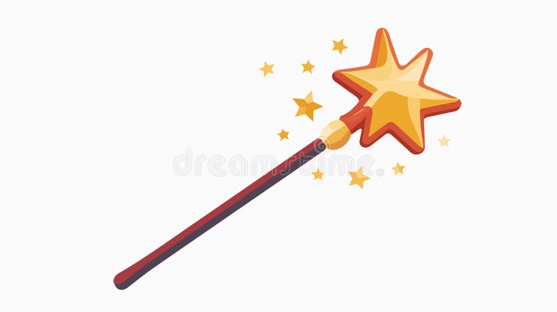 Professional Film Editing with Magic Wand Vector Illustration Stock ...