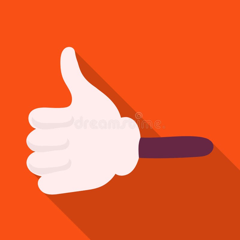 Vector Illustration of Finger and Gesture Sign. Graphic of Finger and ...