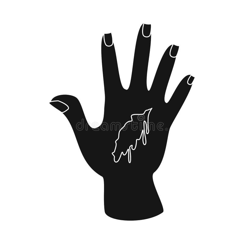 Vector Design of First and Help Sign. Set of First and Disease Stock ...