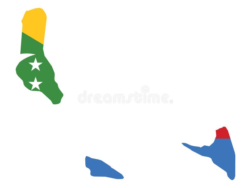 Flag Map of Comoros stock vector. Illustration of dark - 196511521