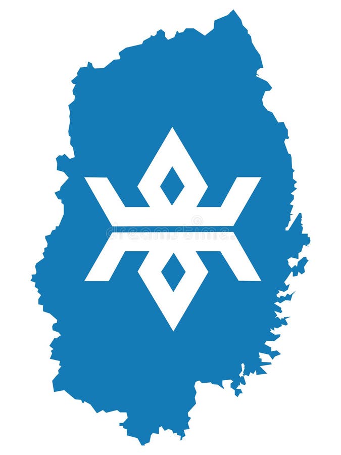 Flag Map of Kyoto Prefecture Stock Vector - Illustration of miyazaki ...