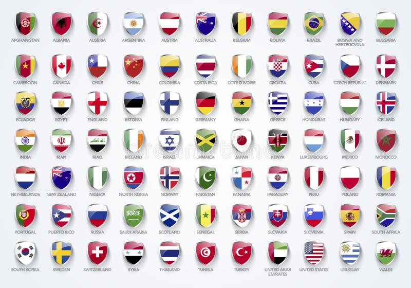 World map Shield vector stock vector. Illustration of help - 4397830