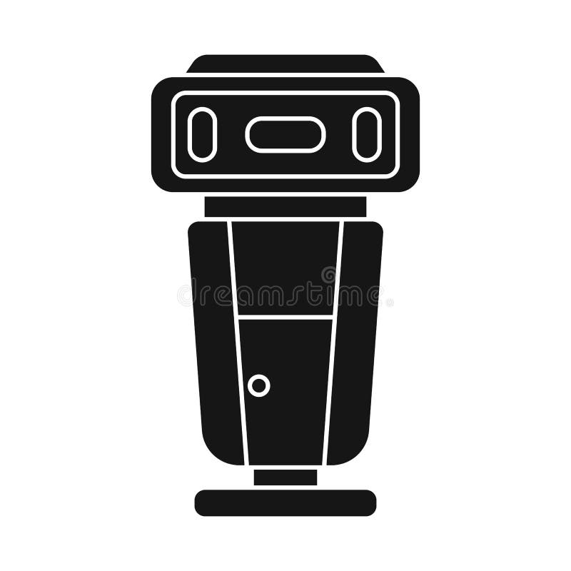 Vector Design of Flash and Camera Sign. Set of Flash and Equipment ...
