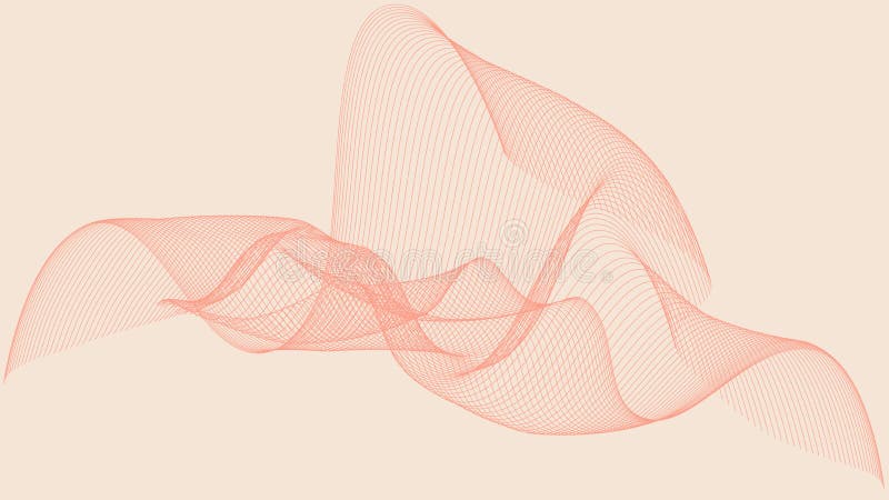 Vector Illustration of Flash Tones Pattern with Nice Curves Transitons ...