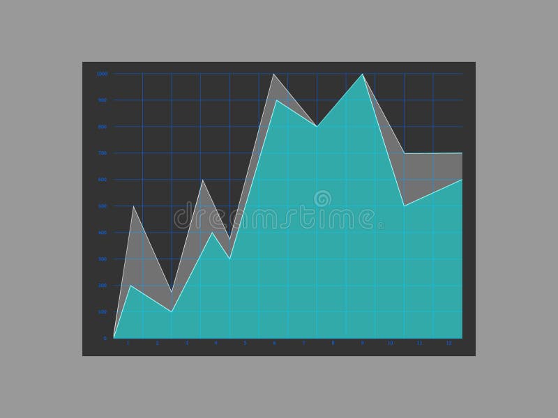 Vector Illustration Flat Design Business Analytic Graphic Statistic ...