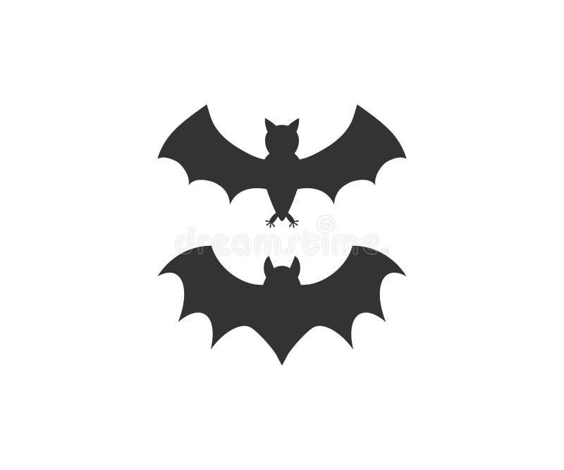 Halloween, Horror, Bat Icon. Vector Illustration, Flat Design Stock ...