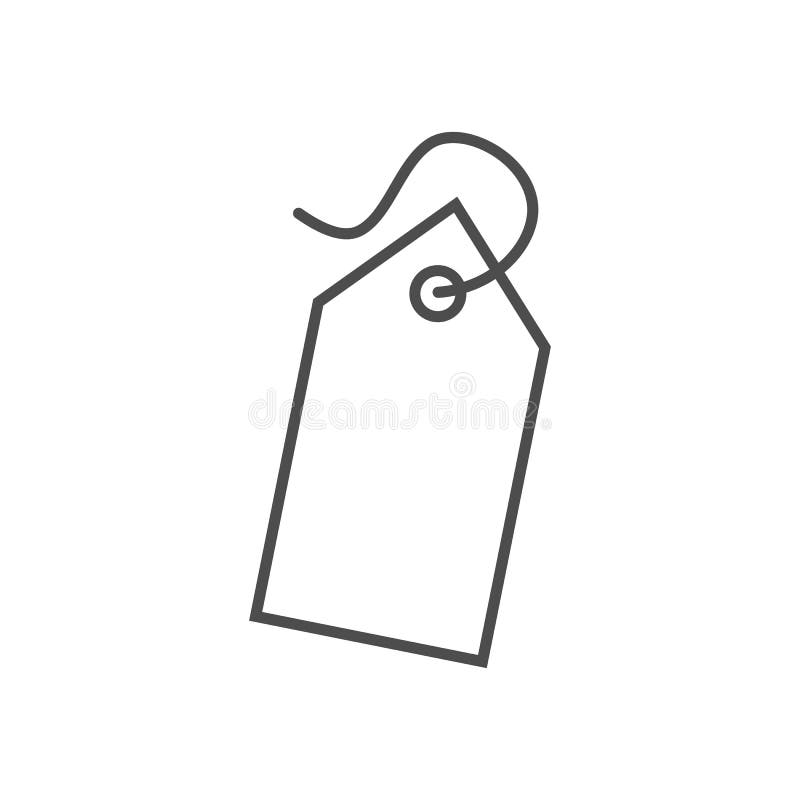Price Tag Icon. Vector Illustration, Flat Design Stock Illustration ...