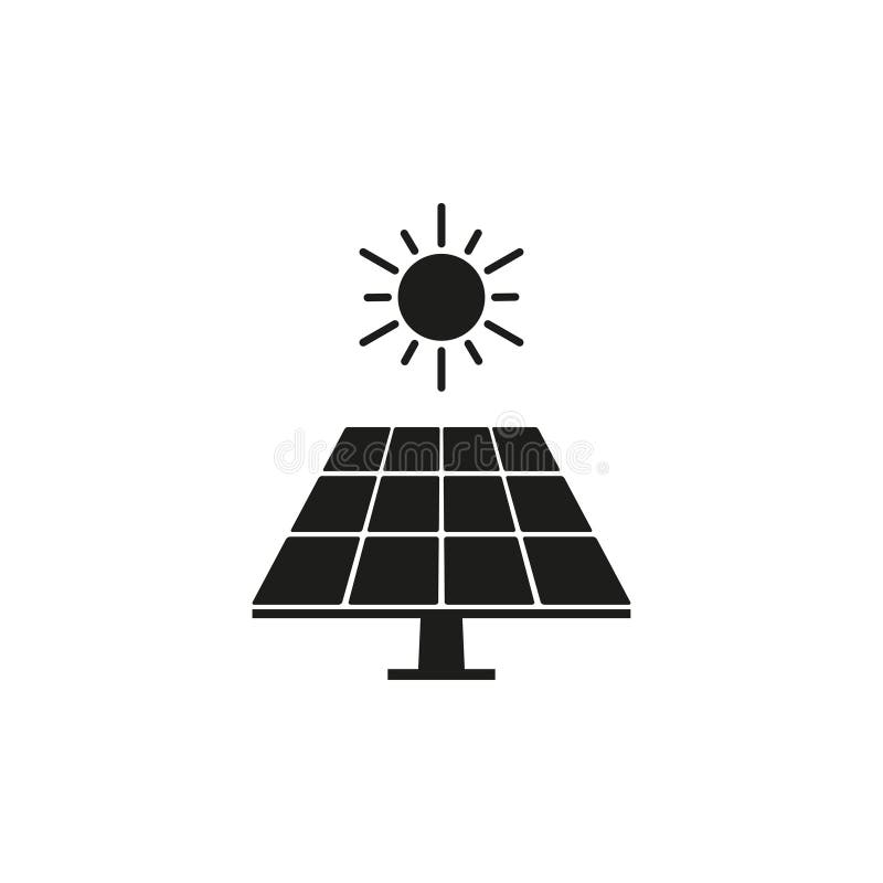 Solar Panel Silhouette Stock Illustrations – 1,344 Solar Panel ...