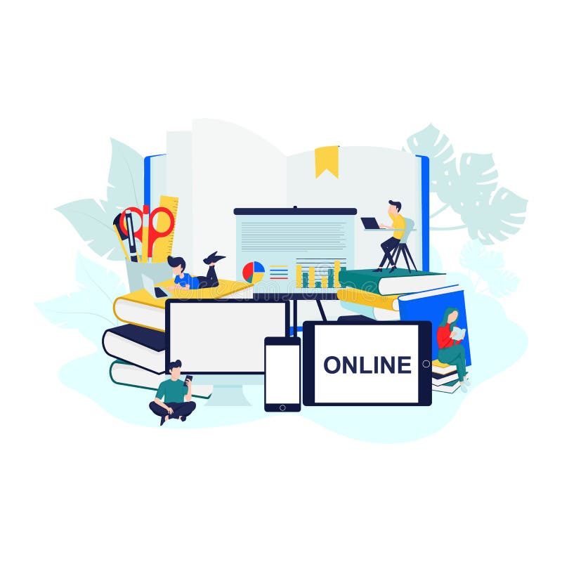 Flat Design of Training Young People To Gain Knowledge from Books and ...