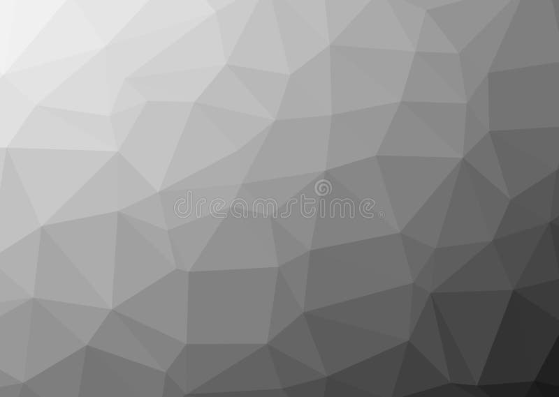 Polygon Gray Background Abstract Triangle Stock Vector - Illustration ...