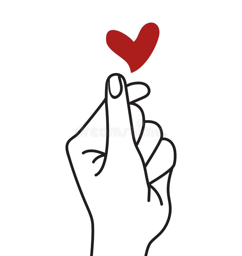 Cute Sign Mini Heart Symbol Vector Stock Vector - Illustration of ...