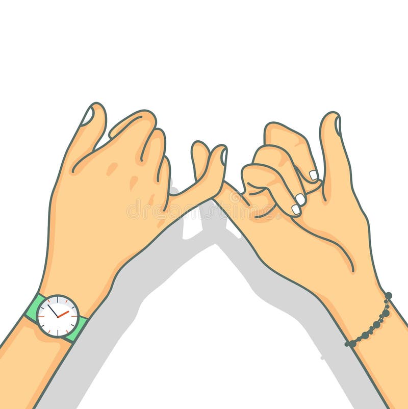 Hand drawn promise vector stock vector. Illustration of ideas - 140964112