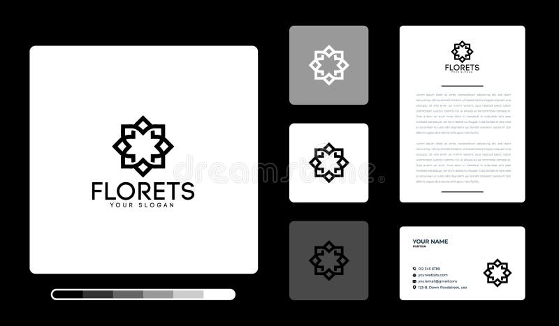 Florets Logo Stock Illustrations – 94 Florets Logo Stock Illustrations ...