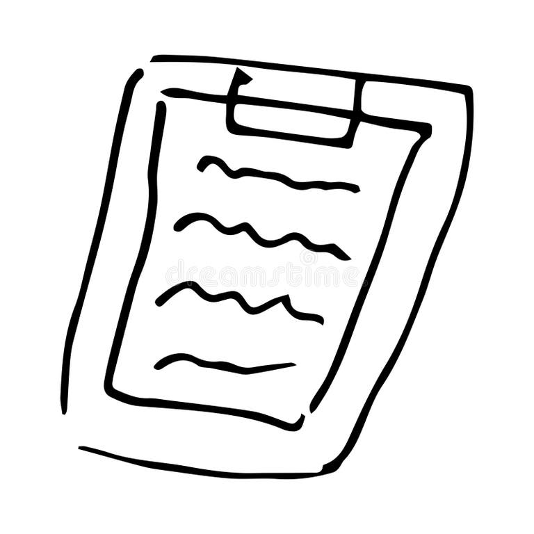 Vector Illustration of a Folder for Documents. Performance Folder Stock ...