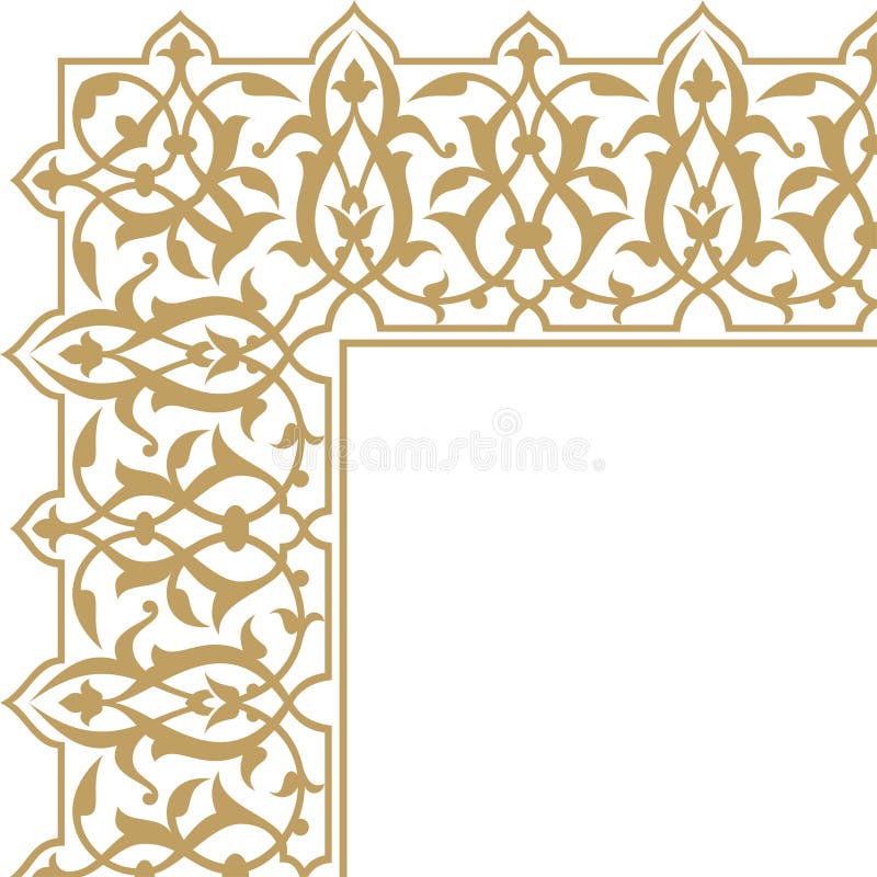 Vector Illustration for Frame, Border, Corner Design Template. Elements ...