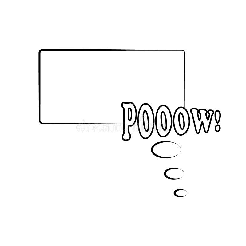 Vector Illustration. Frame Template in Comic Pop Art Style Isolated on ...