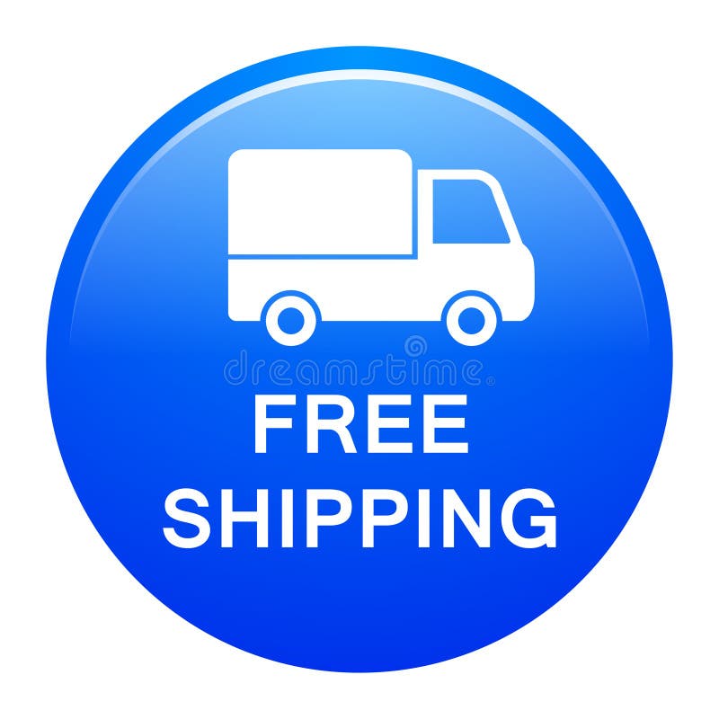 Free Shipping Logo Blue Stock Illustrations – 591 Free Shipping Logo ...