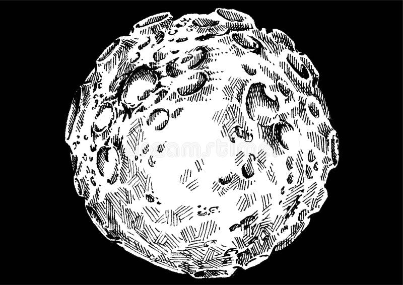 Full Moon Craters Stock Illustrations – 472 Full Moon Craters Stock ...