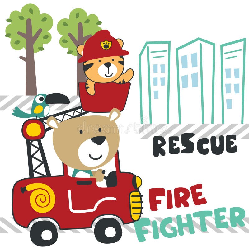 Cartoon Fire Fighter Penguin Stock Illustrations – 21 Cartoon Fire ...