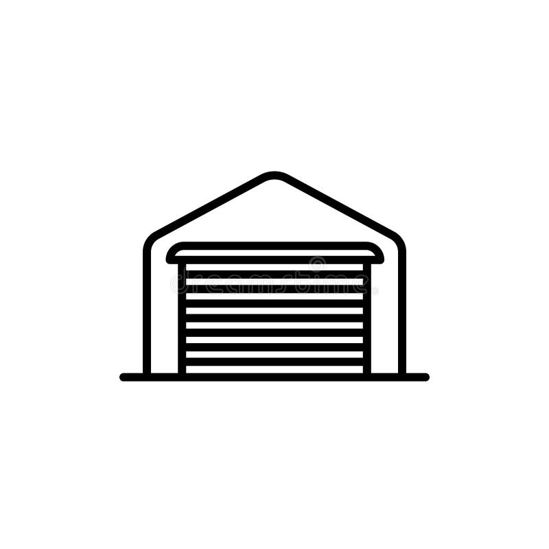 Garage Icon Design Template Vector Stock Vector - Illustration of ...