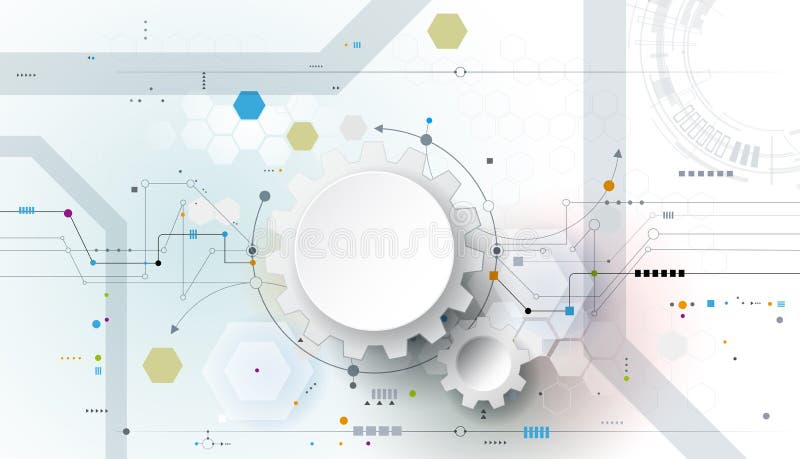 Engineering modern banner stock illustration. Illustration of business ...