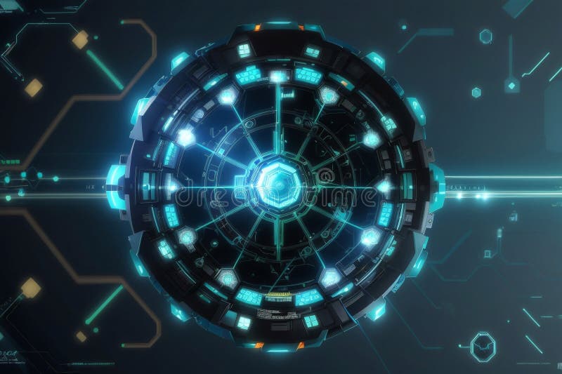 Circuit Board Fantasy Stock Illustrations – 618 Circuit Board Fantasy ...