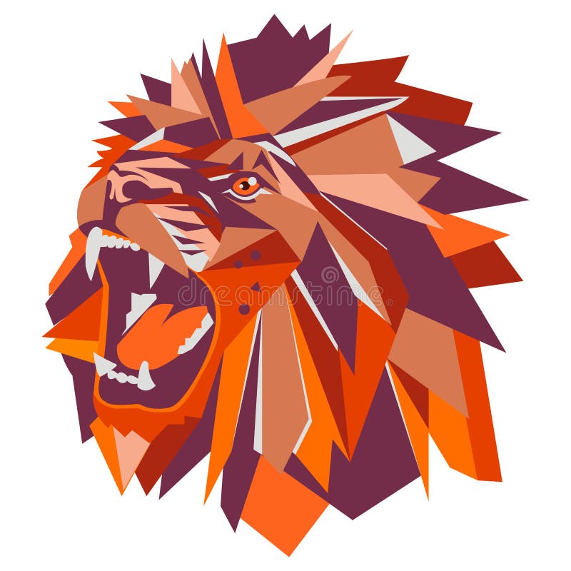Polygon Lion Stock Illustrations – 943 Polygon Lion Stock Illustrations ...