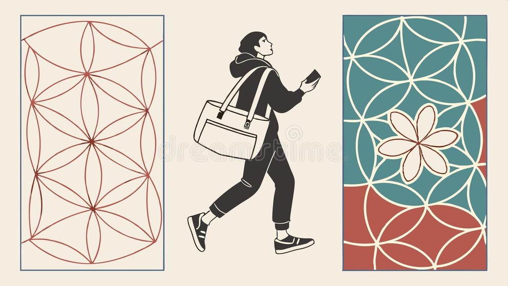 Geometric Pattern Design, Abstract Background Element Vector Design Generative AI Stock Vector ...