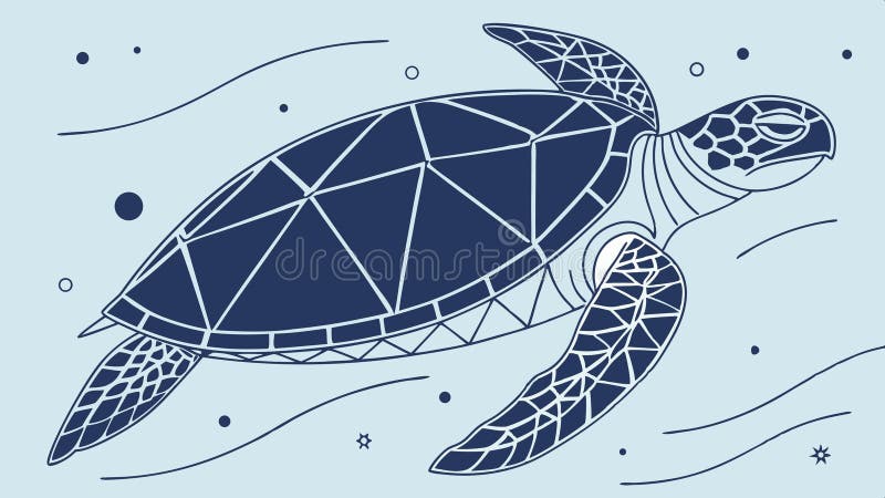 Turtle, Low Poly ,on White Background Stock Vector - Illustration of ...