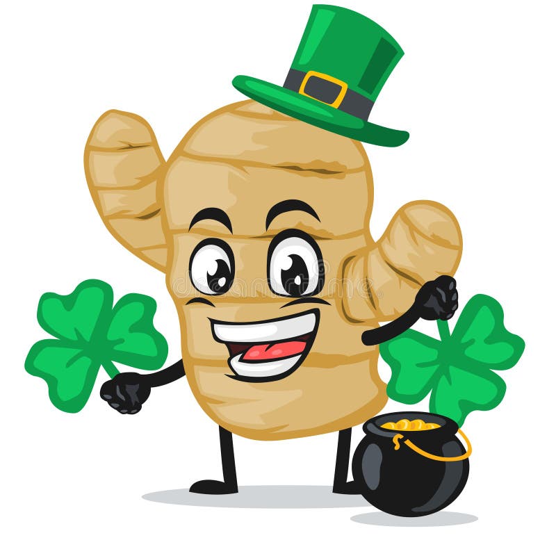 Vector Illustration of Ginger Mascot or Character Stock Illustration ...