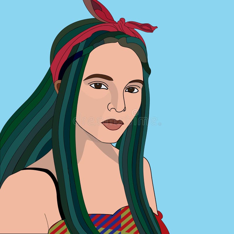 Hippie Girl Meme Dreadlocks