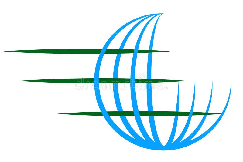 Globe logo stock vector. Illustration of communicate - 133345755